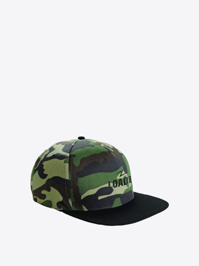 Camo Snapback Hat - Loaded