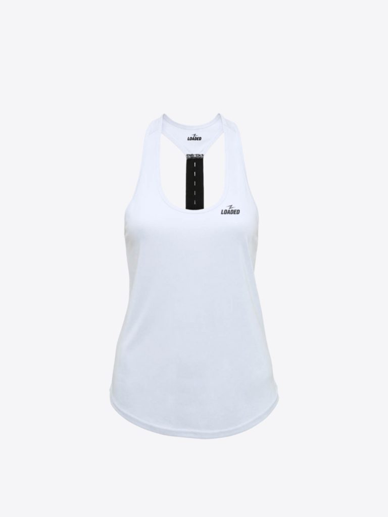 Women's Racerback Sports Vest - Loaded